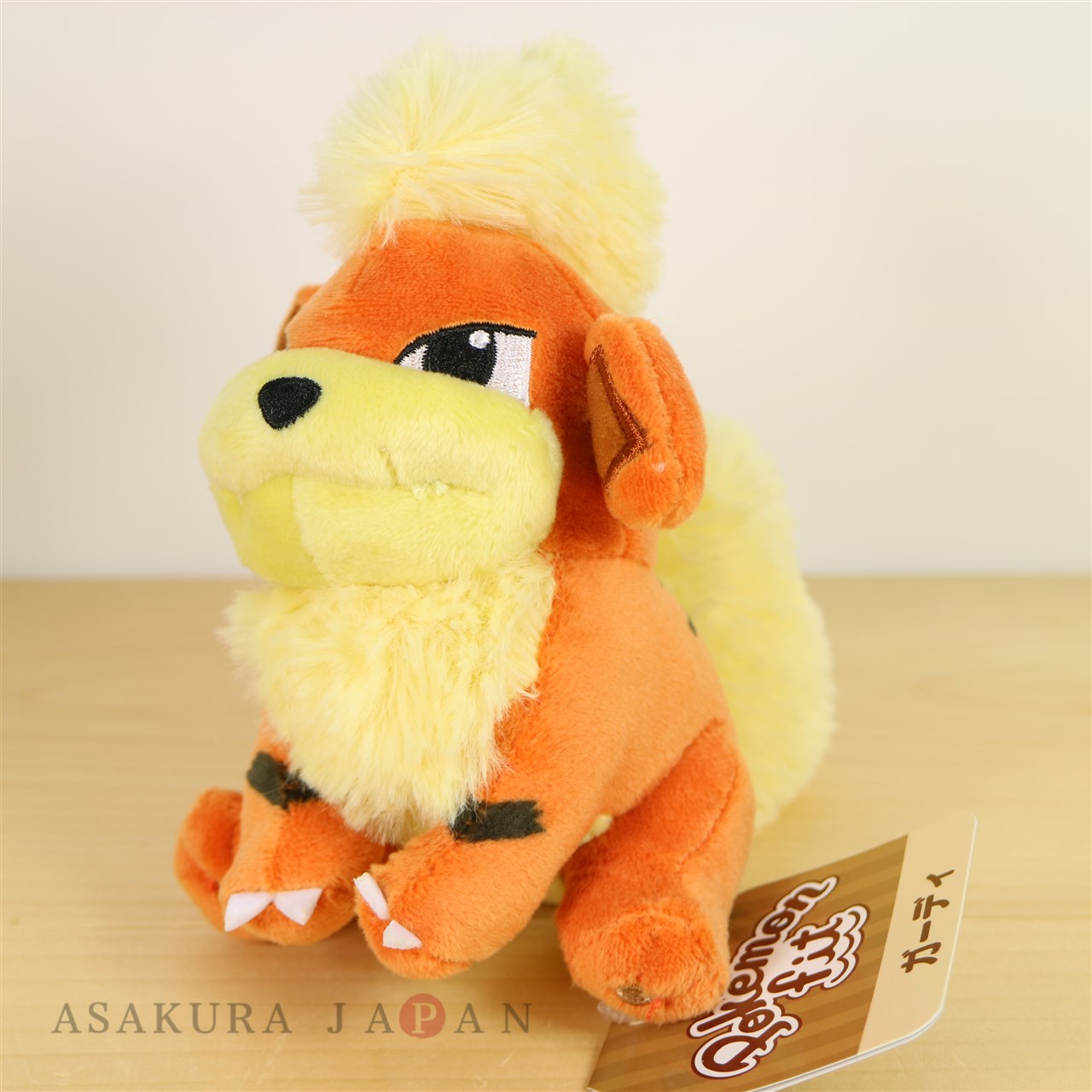 Pokemon Center 2018 Pokemon fit Mini Plush #58 Growlithe doll Toy