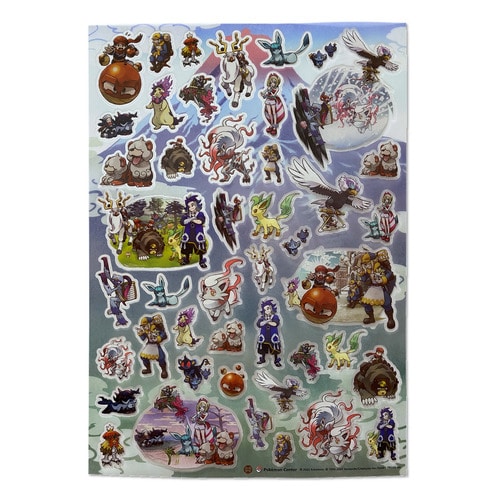 Pokemon Center 2022 HISUI DAYS PET Sticker Sheet Pokemon Center 2022 HISUI DAYS PET Sticker Sheet