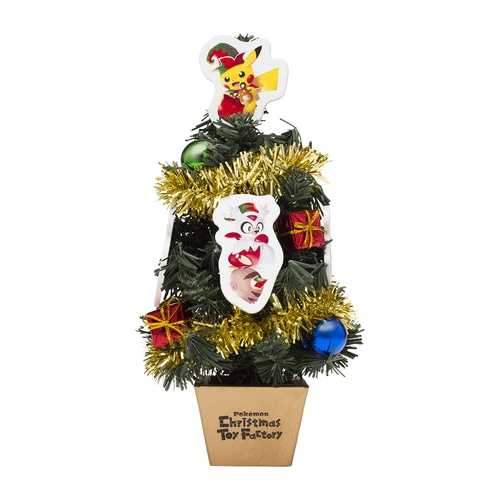 Pokemon Center 2022 Christmas Toy Factory Mini Christmas Tree
